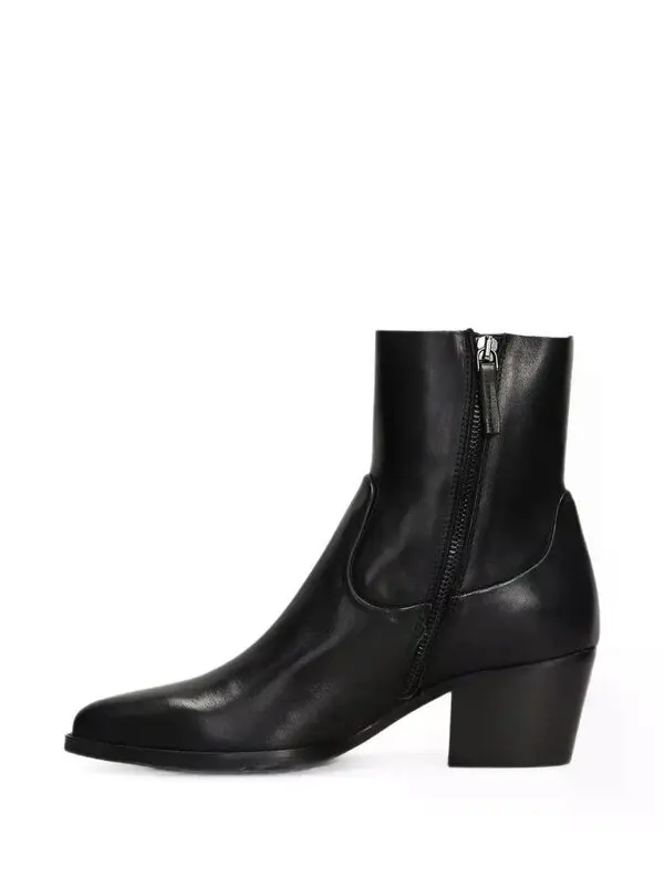 JULIE DEE Pointed-toe Ankle Boots