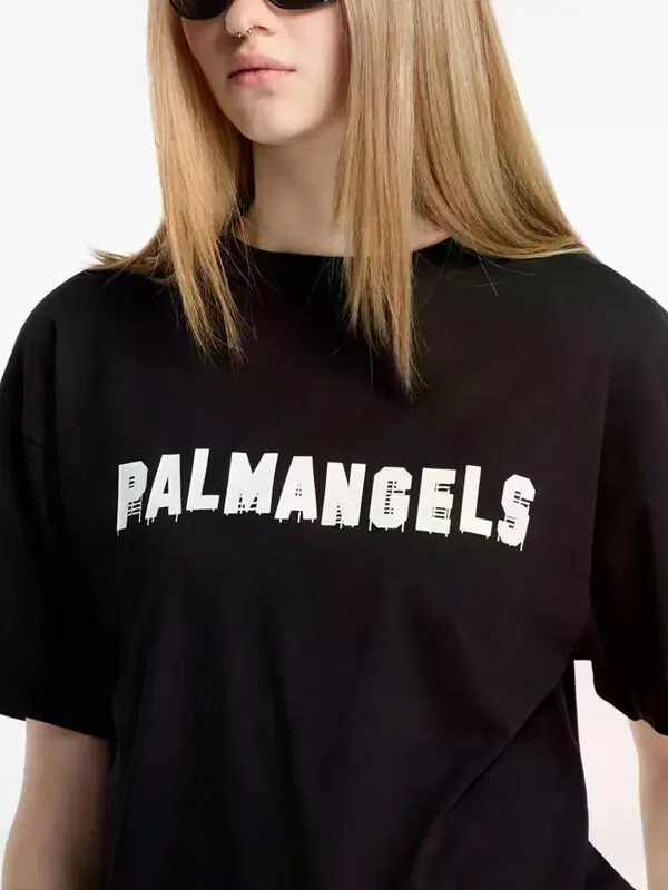 Palm Angels Logo-print Cotton T-shirt