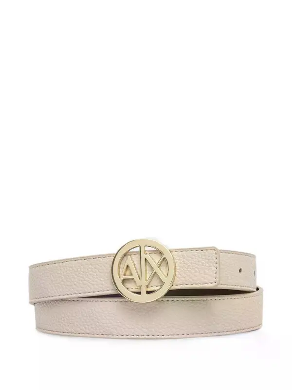 Armani Exchange Reversible Logo-buckle Belt