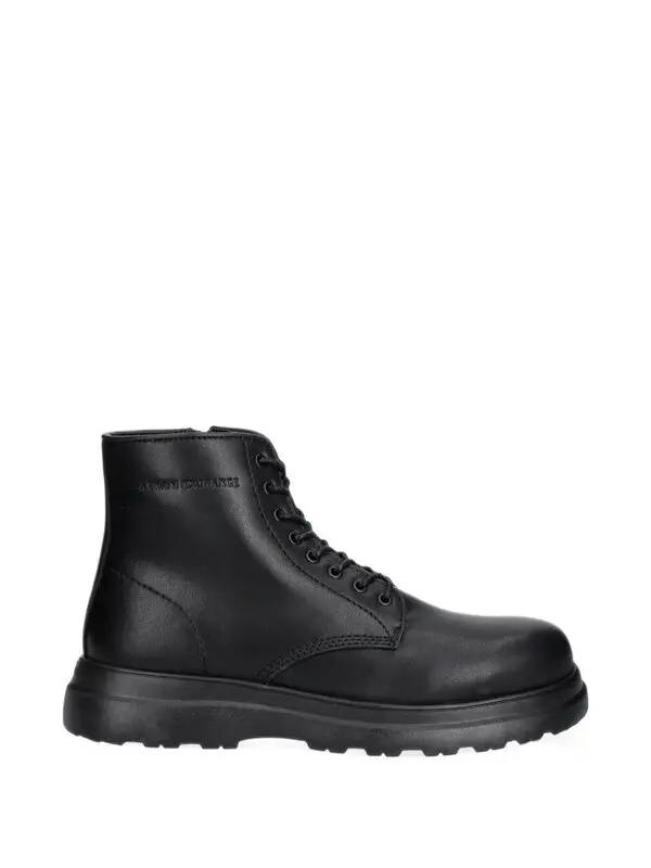 Armani Exchange Lace-up Ankle Boots