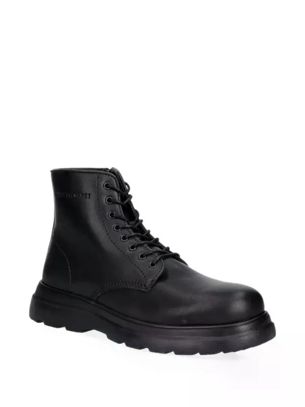 Armani Exchange Lace-up Ankle Boots