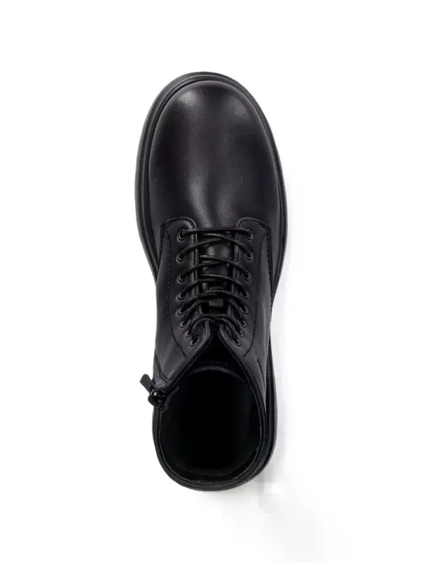 Armani Exchange Lace-up Ankle Boots