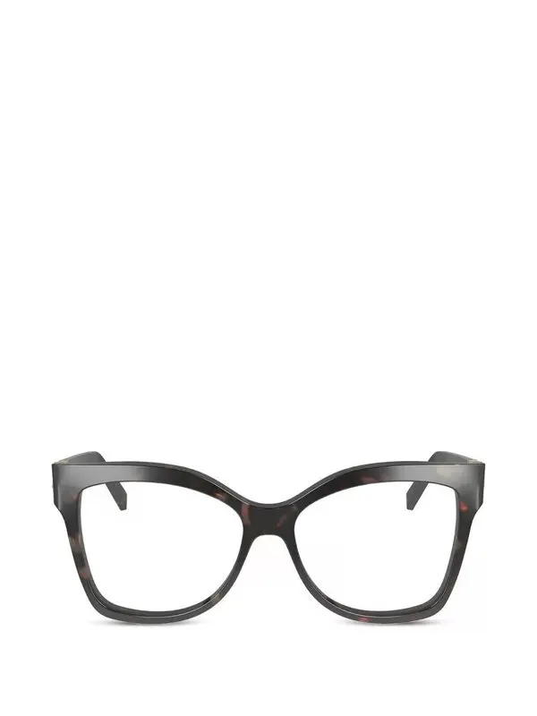 Karl Lagerfeld Tortoiseshell-effect Cat-eye Glasses - Brown