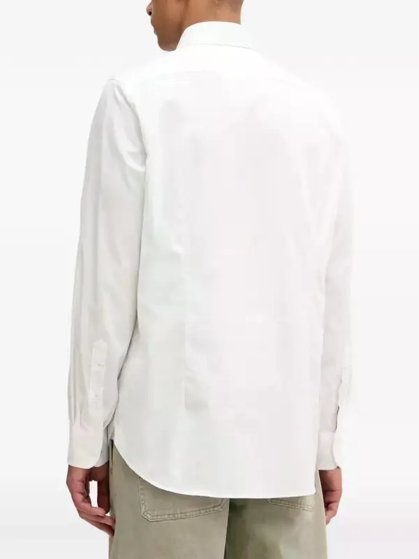 Michael Kors Logo-embroidered Button-down Shirt