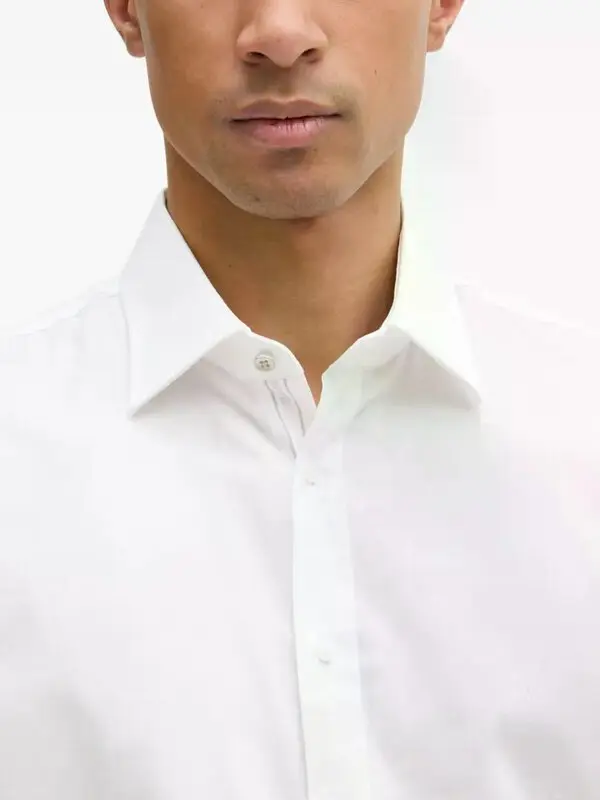 Michael Kors Logo-embroidered Button-down Shirt