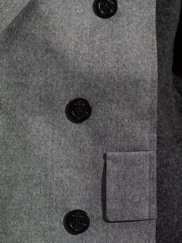 Sacai Double-breasted Panel Cardigan