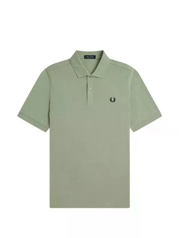 Fred Perry M3 Logo-embroidered Polo Shirt - Green