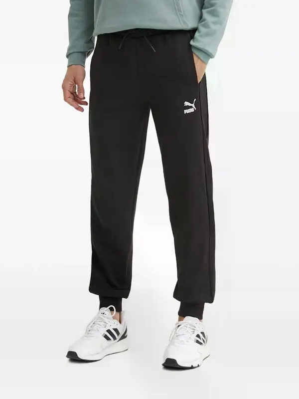 PUMA T7 Logo-embroidered Drawstring Track Pants