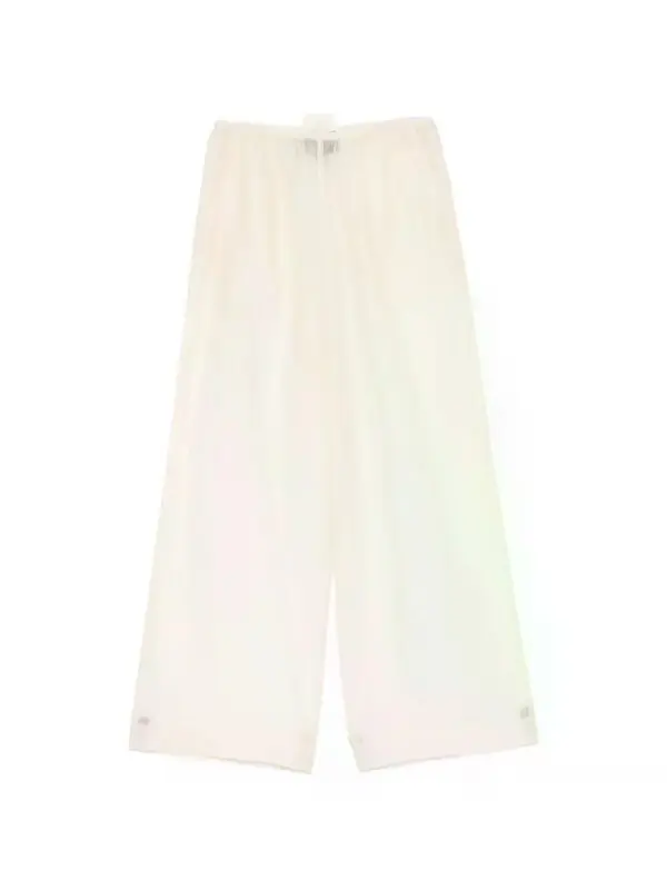 Cynthia Rowley Sheer Trousers - Neutrals