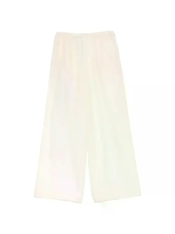 Cynthia Rowley Sheer Trousers - Neutrals