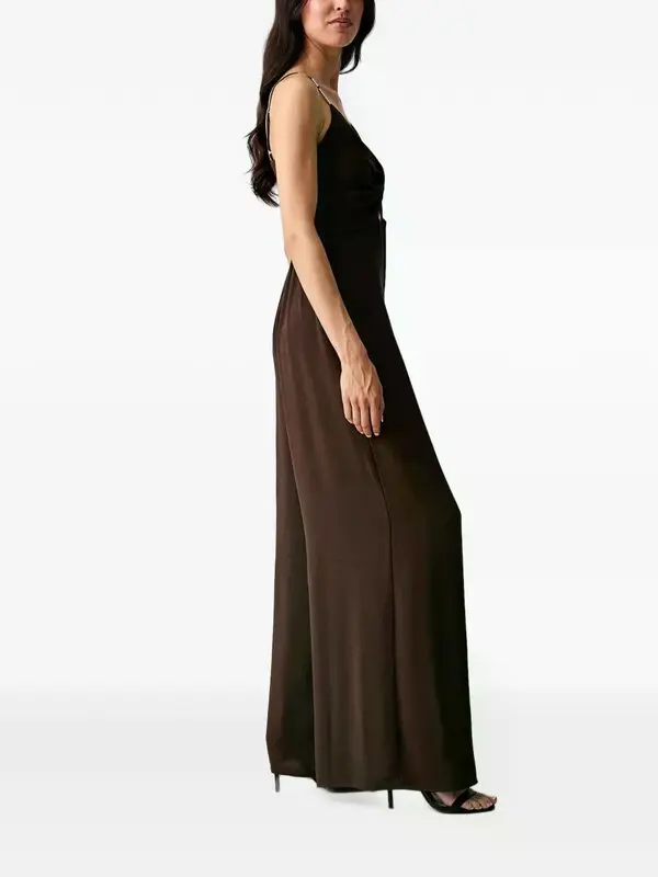 MORGAN Twist-detail Cutout Jumpsuit
