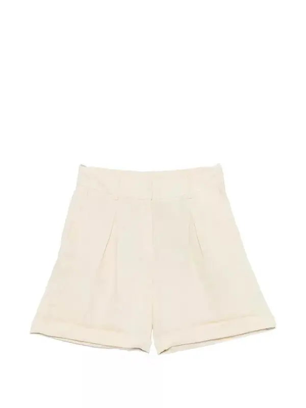 MAISON123 Tunguy Pleated Turn-up Shorts