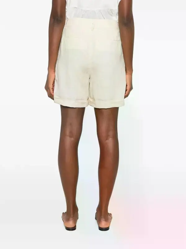 MAISON123 Tunguy Pleated Turn-up Shorts