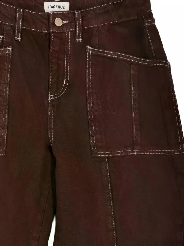 L'Agence Cody Contrast Stitch Jeans