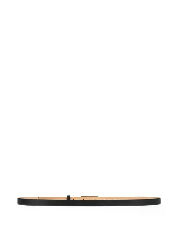 Victoria Beckham Portofino Mirror Leather Belt