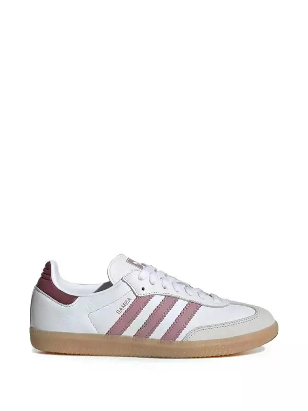 Adidas Samba Panelled Sneakers - White