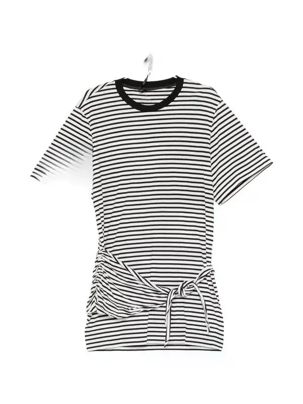 Cynthia Rowley Striped Knit Dress - White