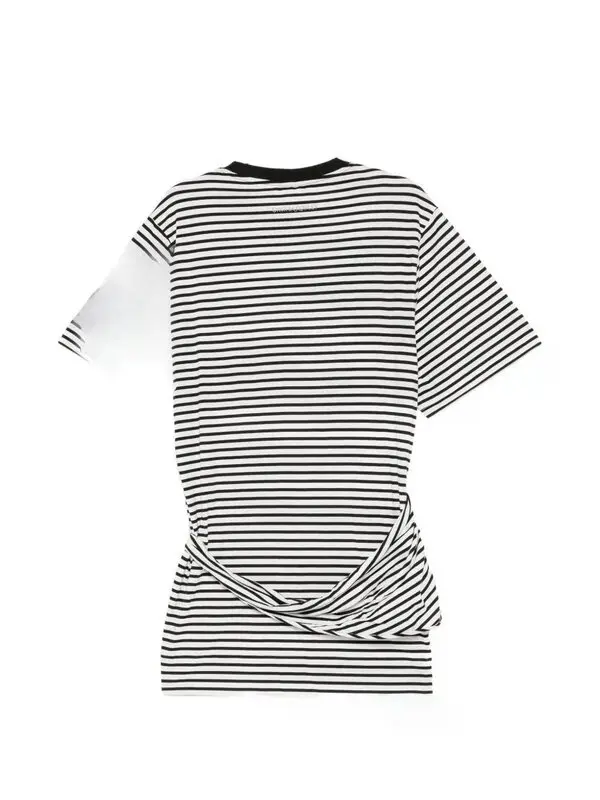 Cynthia Rowley Striped Knit Dress - White