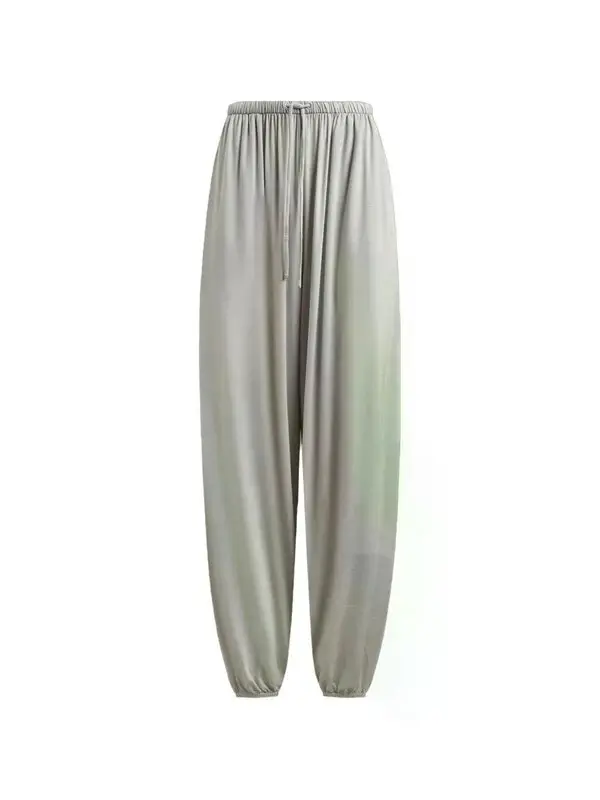 12 STOREEZ Soft Power Drawstring Track Pants - Grey