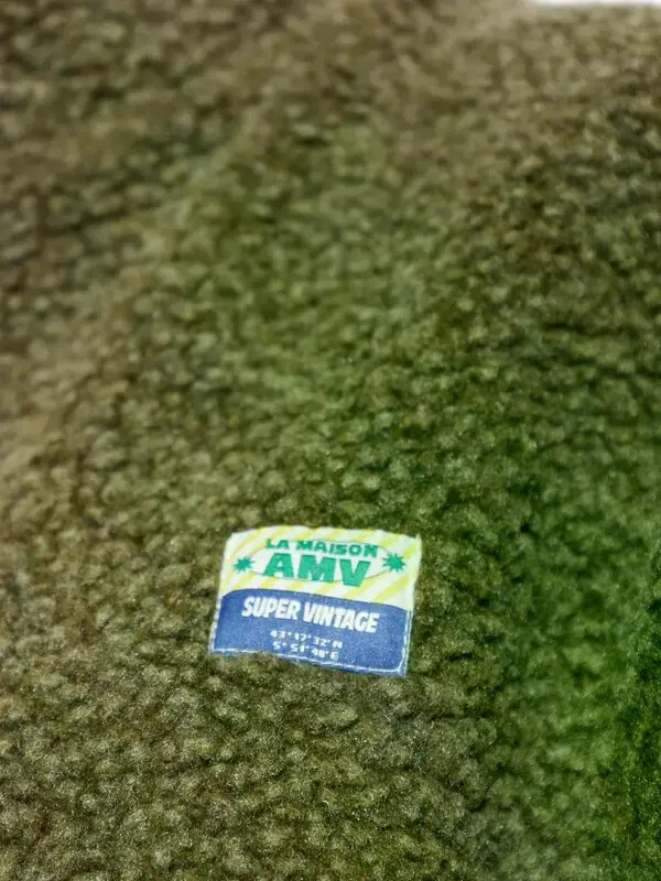American Vintage Fleece Zip-up Sweater