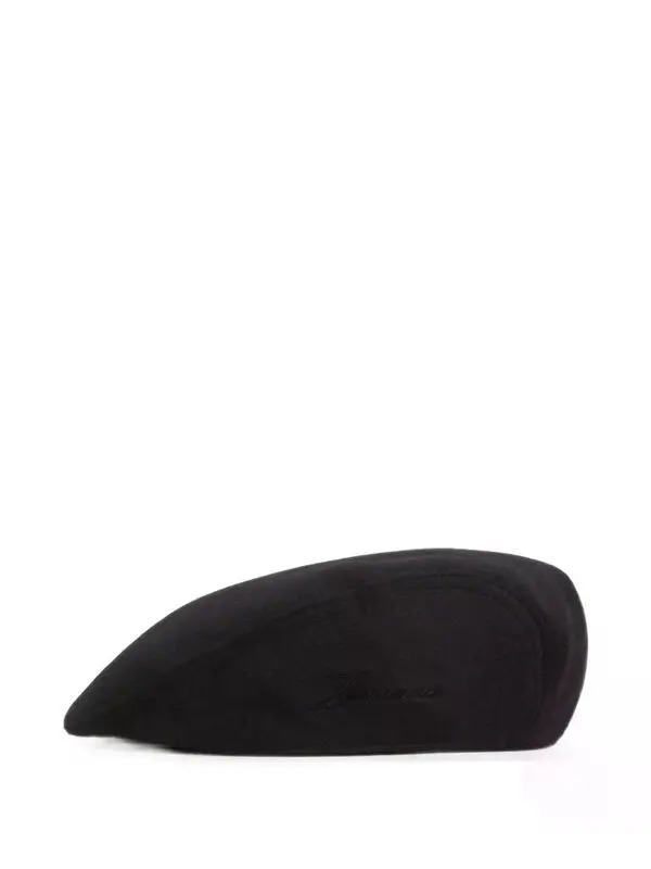 Jacquemus Logo-embroidered Flat Cap