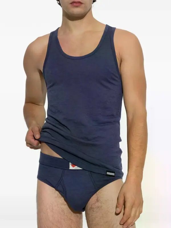Dsquared2 Scoop-neck Wool Tank Top