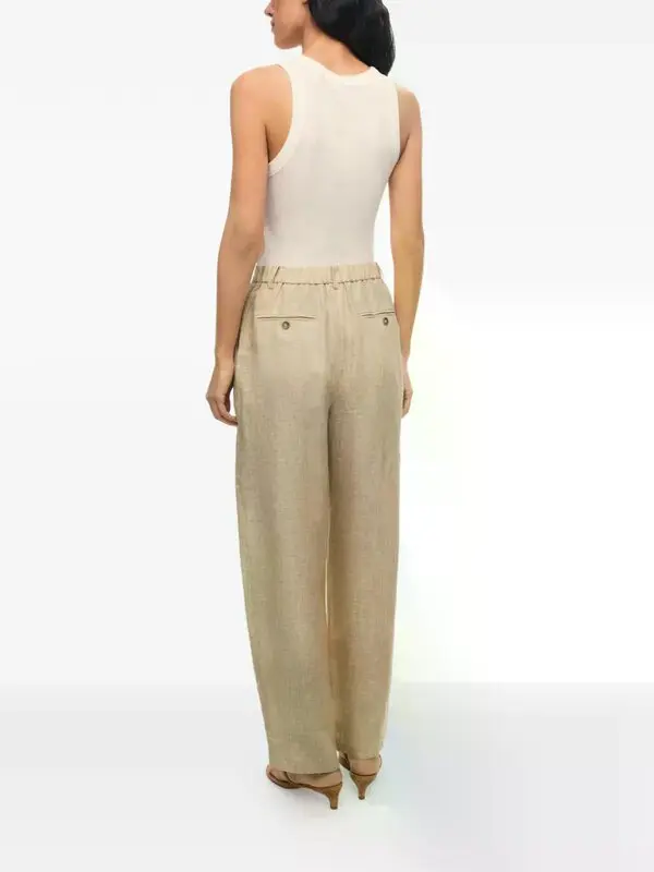 12 STOREEZ Gelato Pleated Tapered Trousers