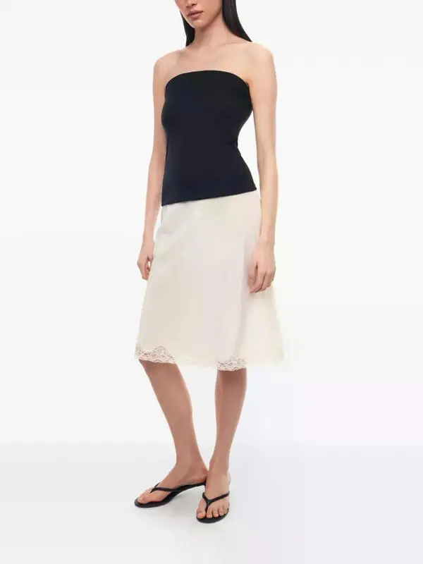 12 STOREEZ Naomi Strapless Top - Black