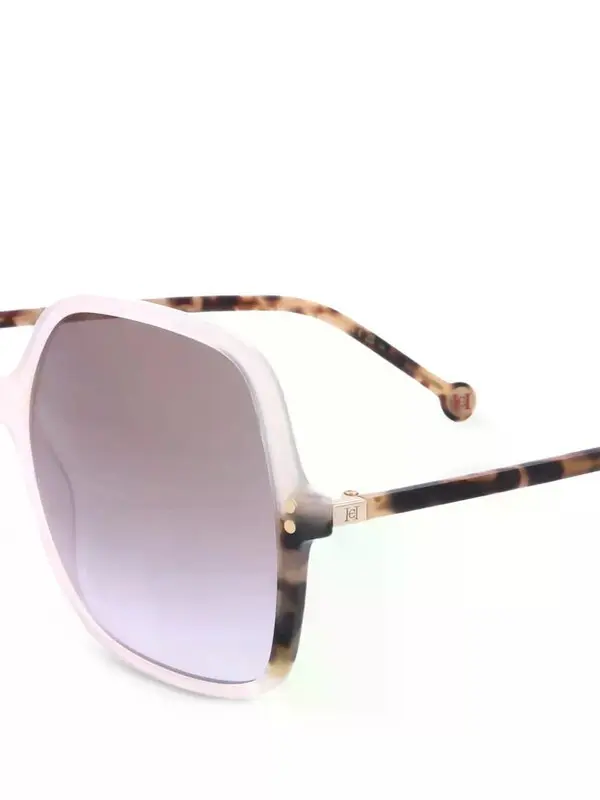 Carolina Herrera Geometric-frame Sunglasses