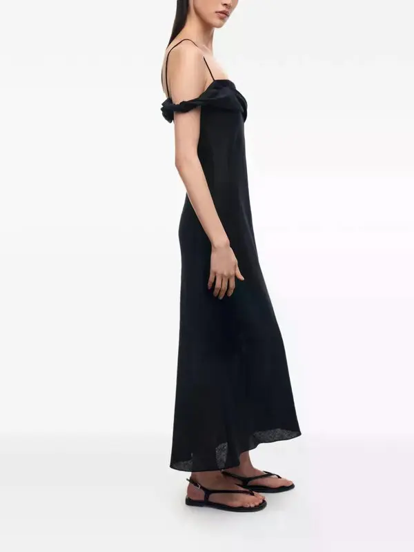 12 STOREEZ Toscana Draped-neck Dress