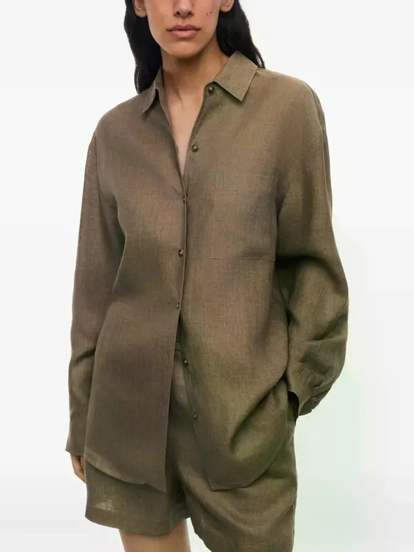 12 STOREEZ Patch-pocket Shirt
