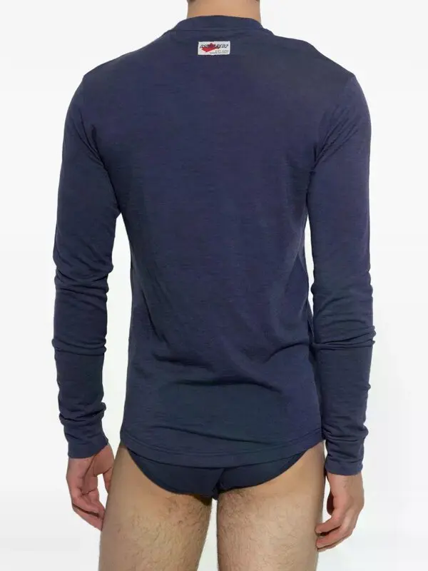 Dsquared2 Snowy Dream Long-sleeve Wool T-shirt