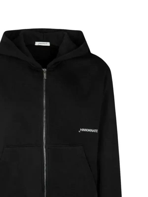 HINNOMINATE Logo-print Zip-up Hoodie