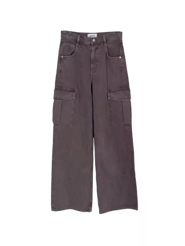 AGOLDE Minka Cargo Pants - Purple