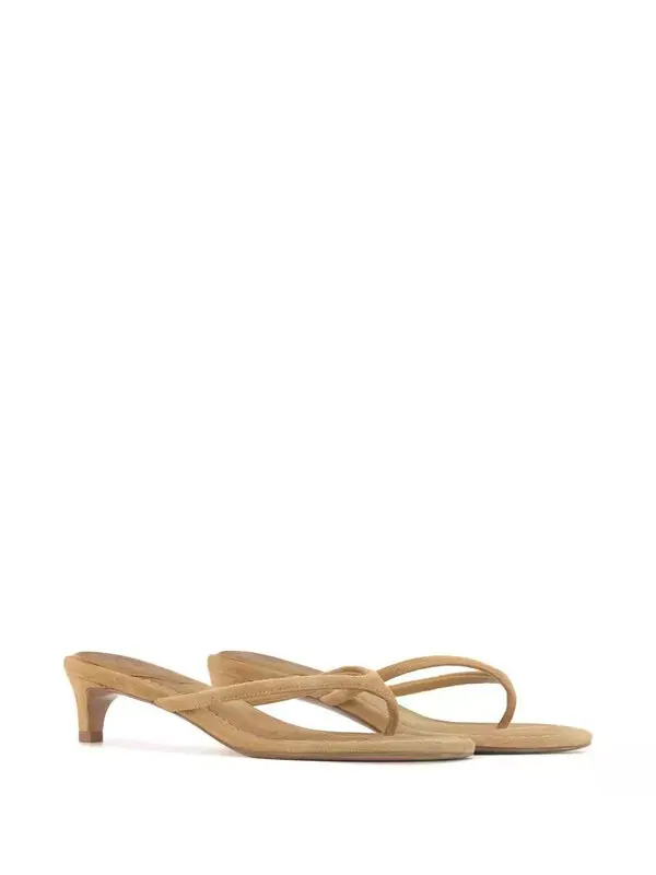 12 STOREEZ York Thong Sandals - Brown