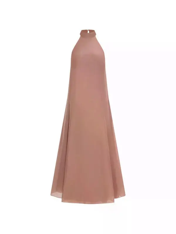 12 STOREEZ Dahlia Halterneck Dress - Pink