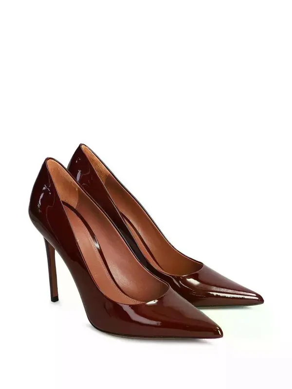 CASTAGNA Hope 105 Patent-leather Pumps - Red