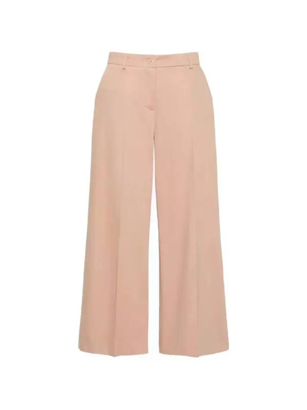 Max Mara Satin-finish Trousers - Pink
