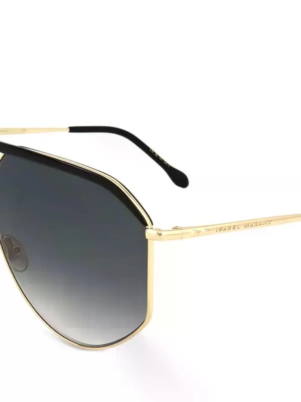 Isabel Marant Étoile Pilot-frame Sunglasses - Gold