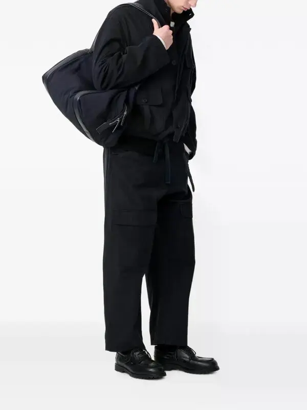 Studio Nicholson Tivoli Military Canvas Jacket - Black