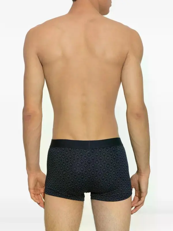 Emporio Armani Monogram-print Boxer Briefs