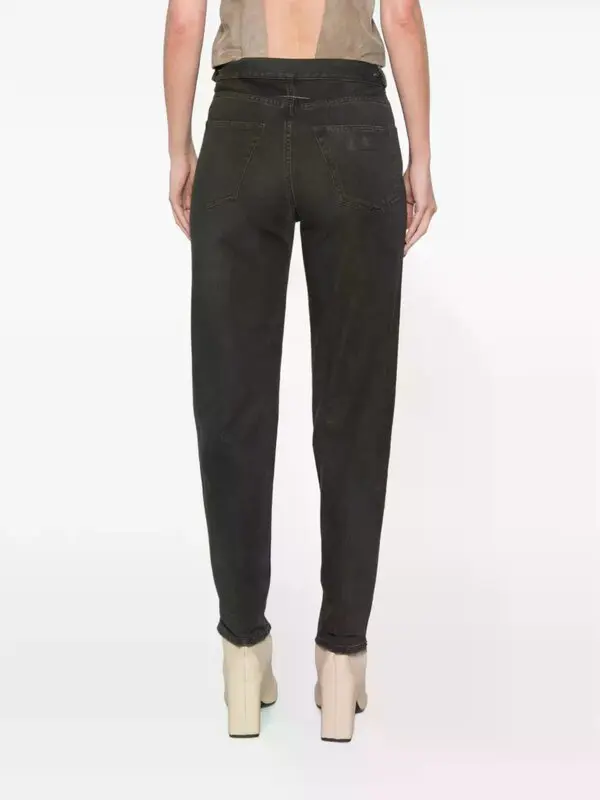 MAISON MARGIELA Side-zip Straight-leg Jeans