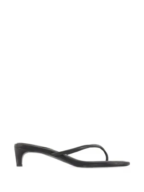 12 STOREEZ York Thong Sandals - Black