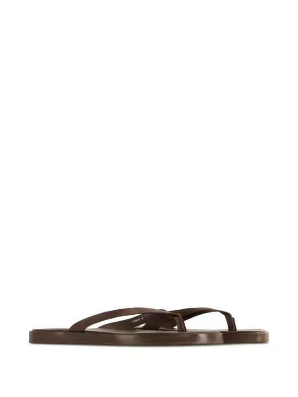 12 STOREEZ Korfos Leather Thong Sandals