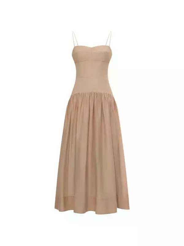 12 STOREEZ Provence Spaghetti-strap Dress - Neutrals