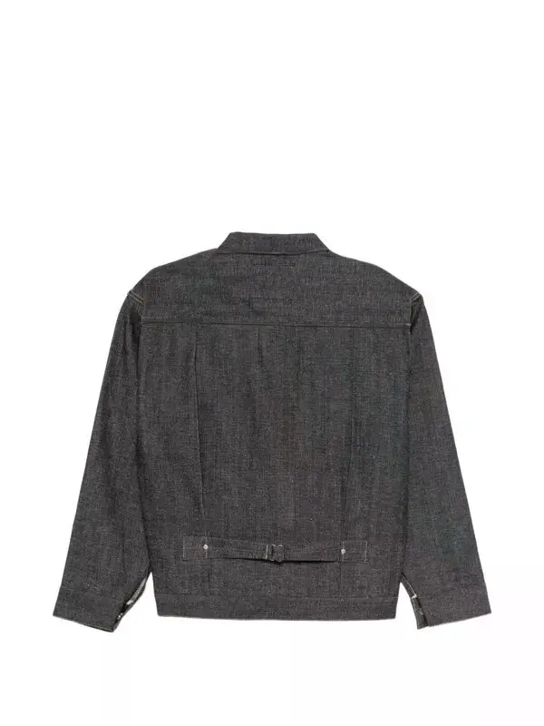 TAIGA TAKAHASHI Pleated Denim Jacket