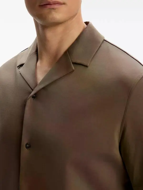 12 STOREEZ Short-sleeve Cotton Shirt