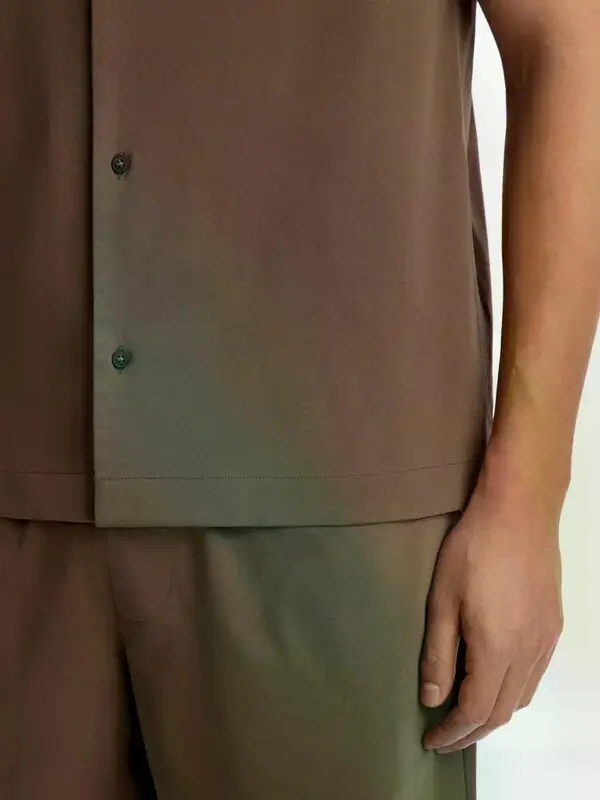 12 STOREEZ Short-sleeve Cotton Shirt
