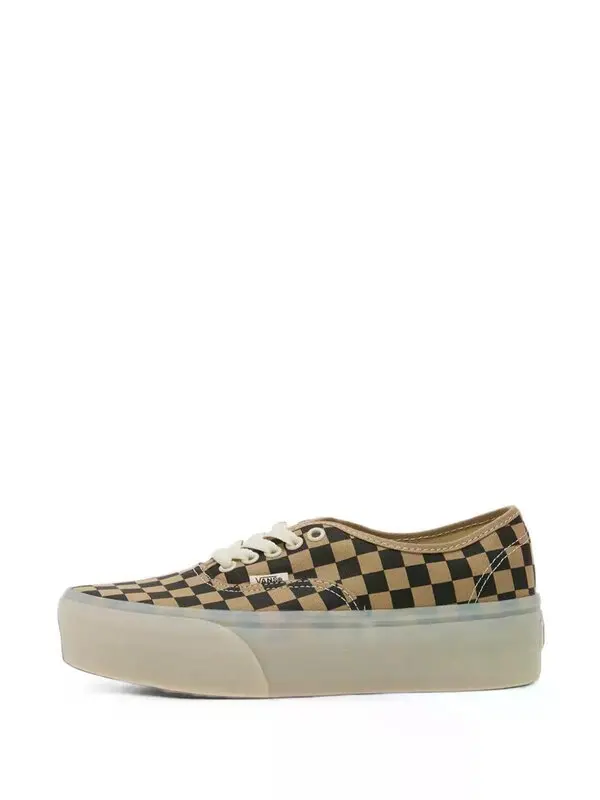 VANS Authentic Platform Checkered Sneakers