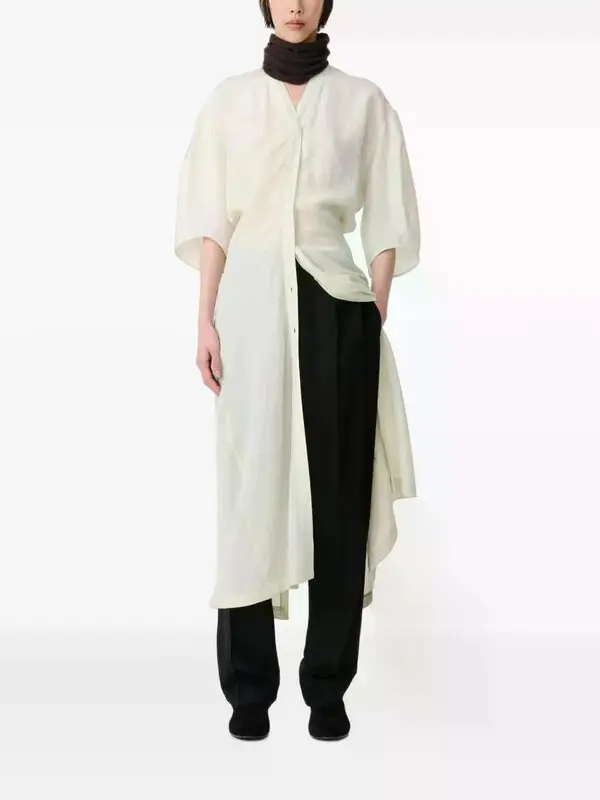 Studio Nicholson Midi Yosha Banana-curve Dress